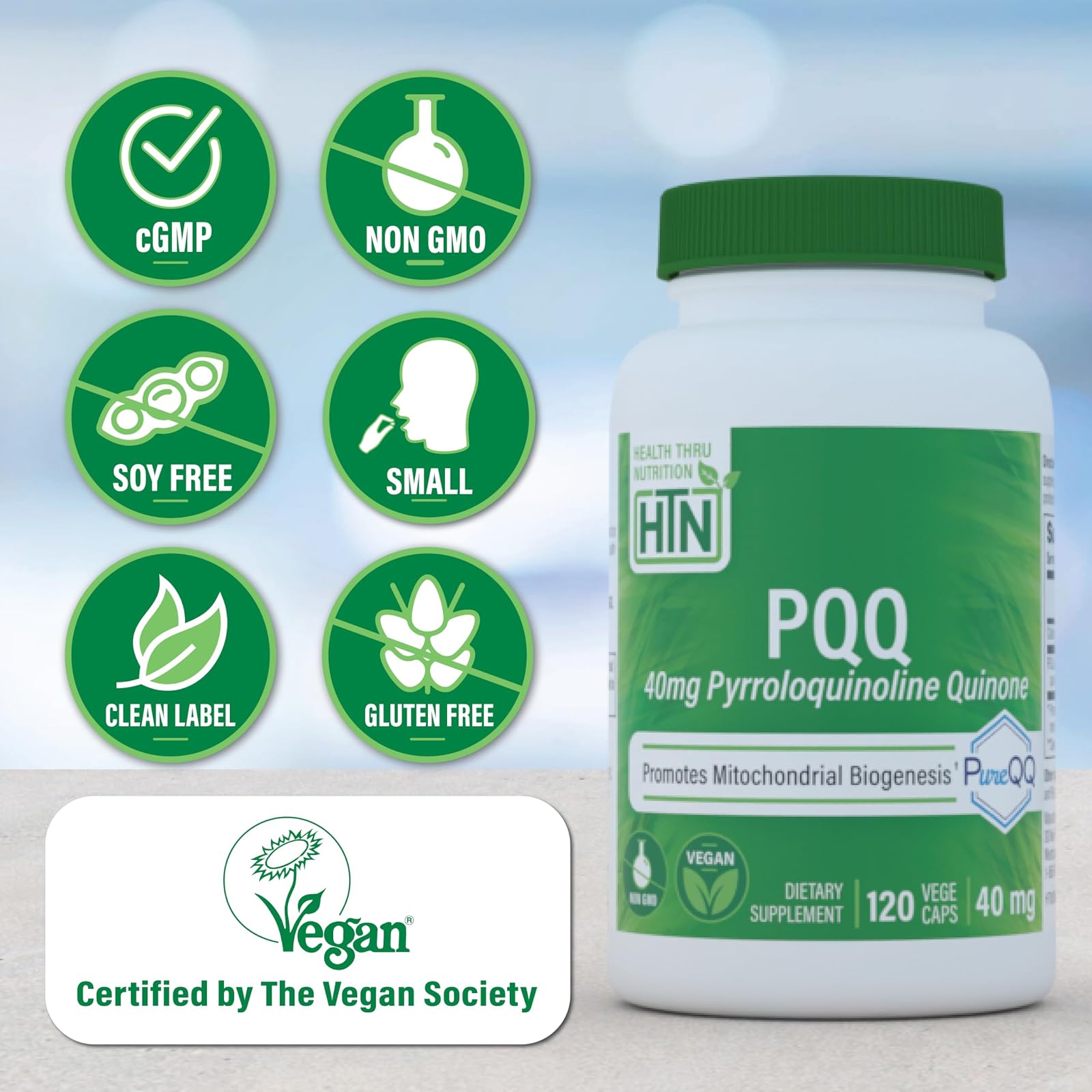 CoQ10 and PQQ for heart health
