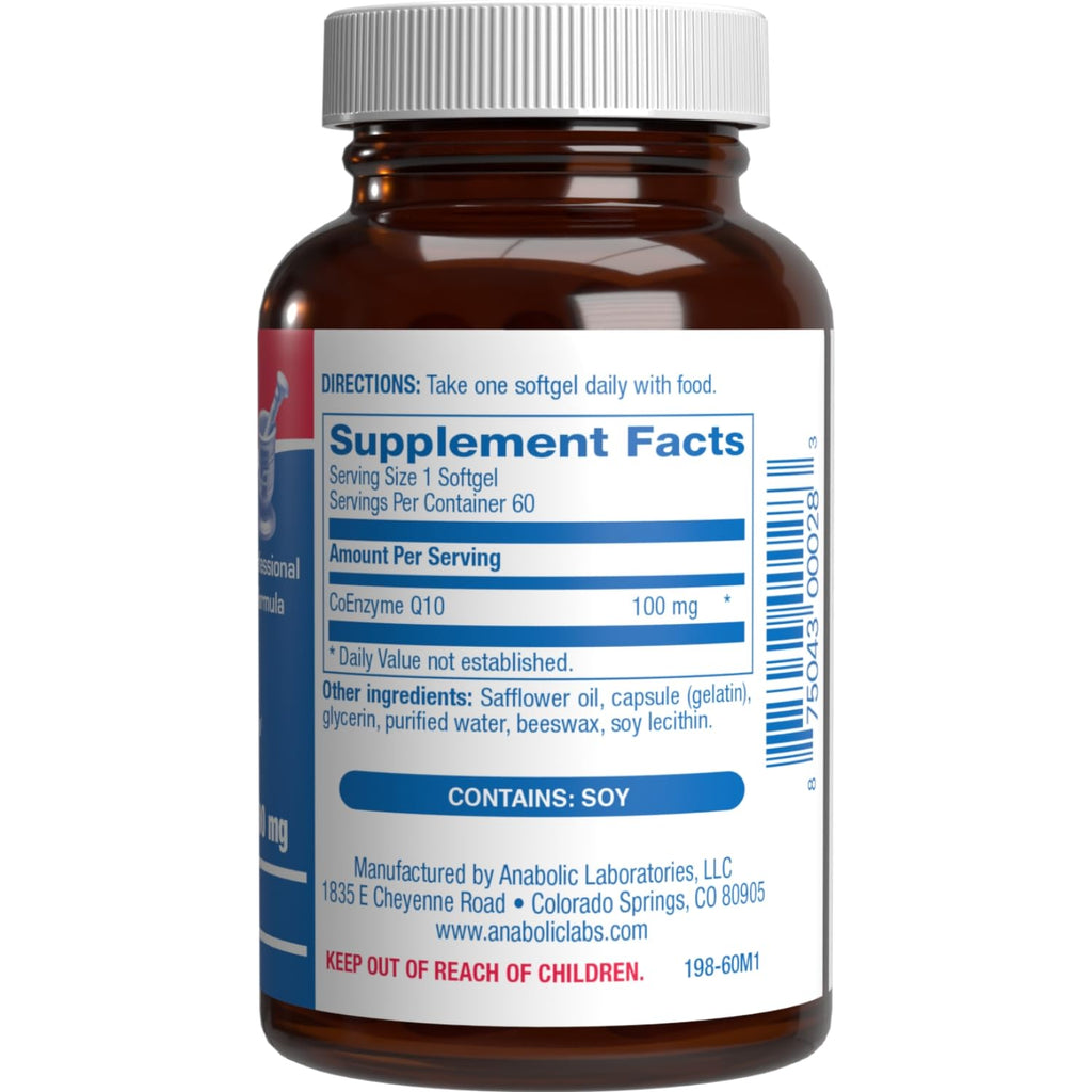 CoQ10 antioxidant benefits for heart