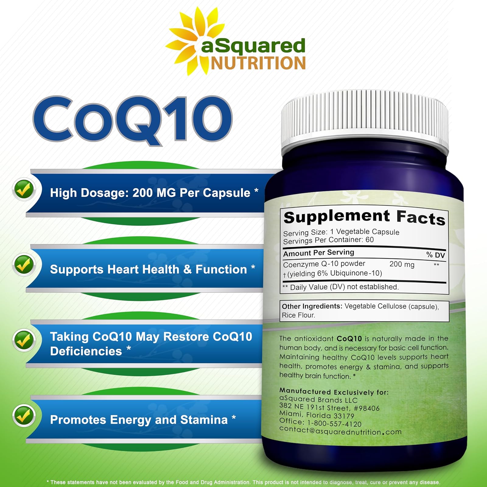 coq10 antioxidant properties