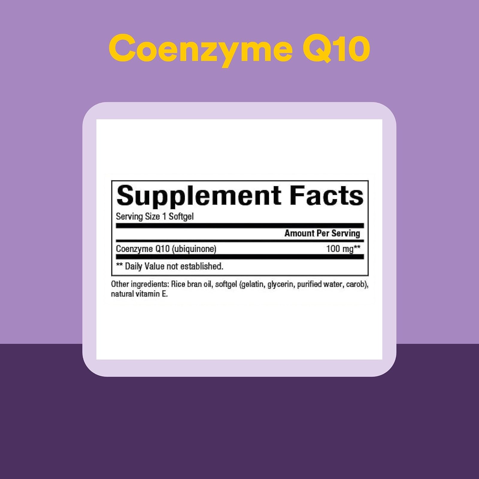coq10 antioxidant supplement for wellness