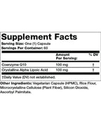 CoQ10 antioxidant support capsules
