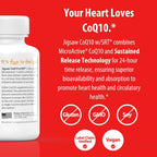 CoQ10 capsules for antioxidant support