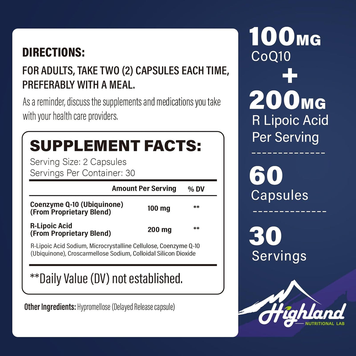 coq10 capsules for cellular energy