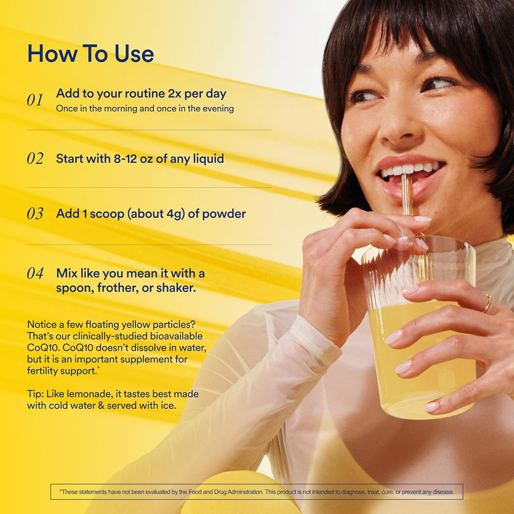 CoQ10 energy boost during pregnancy