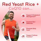 CoQ10 enhanced Red Yeast Rice formula