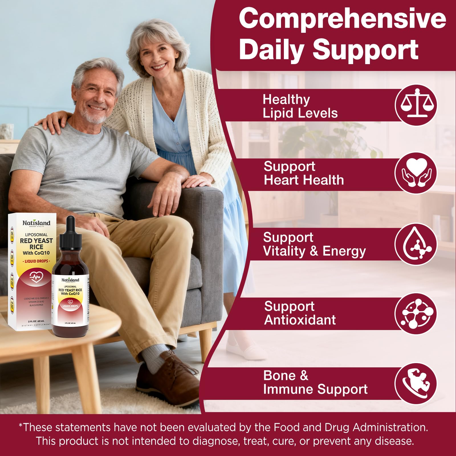 CoQ10 enhanced Red Yeast Rice