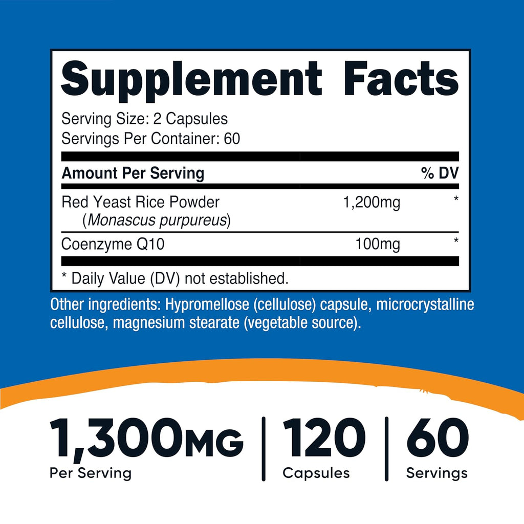CoQ10 enhanced red yeast rice