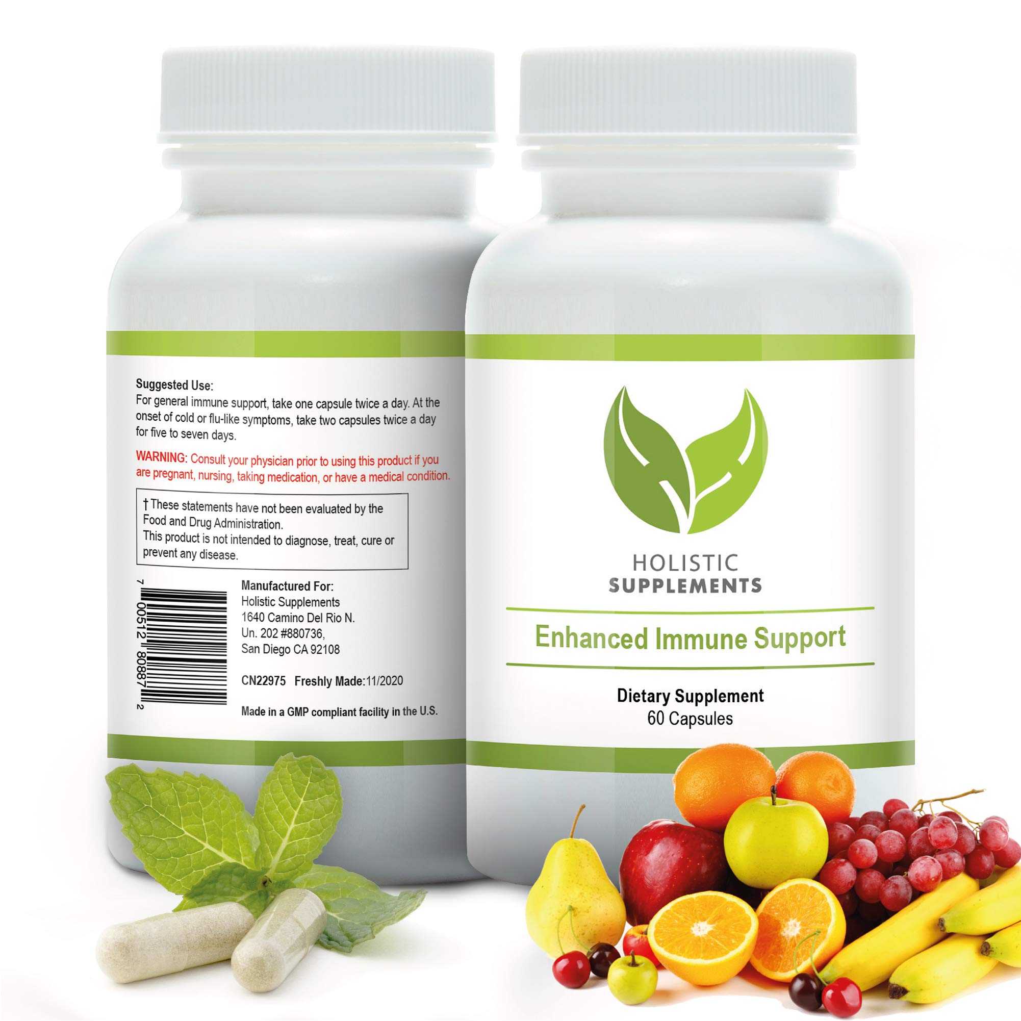CoQ10 enriched immune support formula