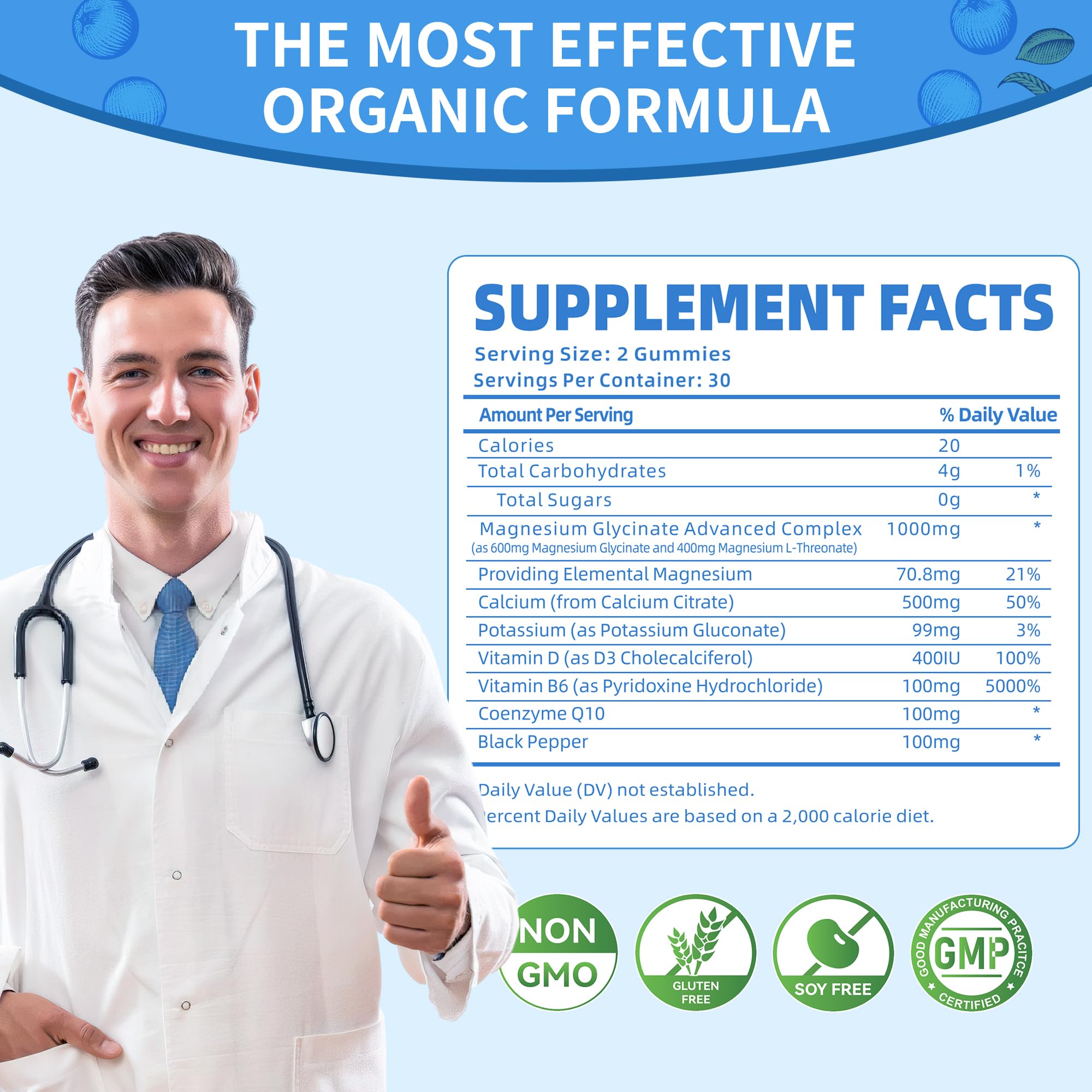 coq10 enriched magnesium gummies