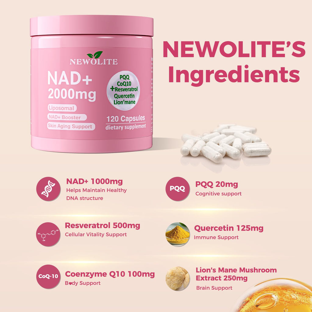 CoQ10 enriched NAD+ capsules