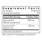 CoQ10 enriched red yeast rice