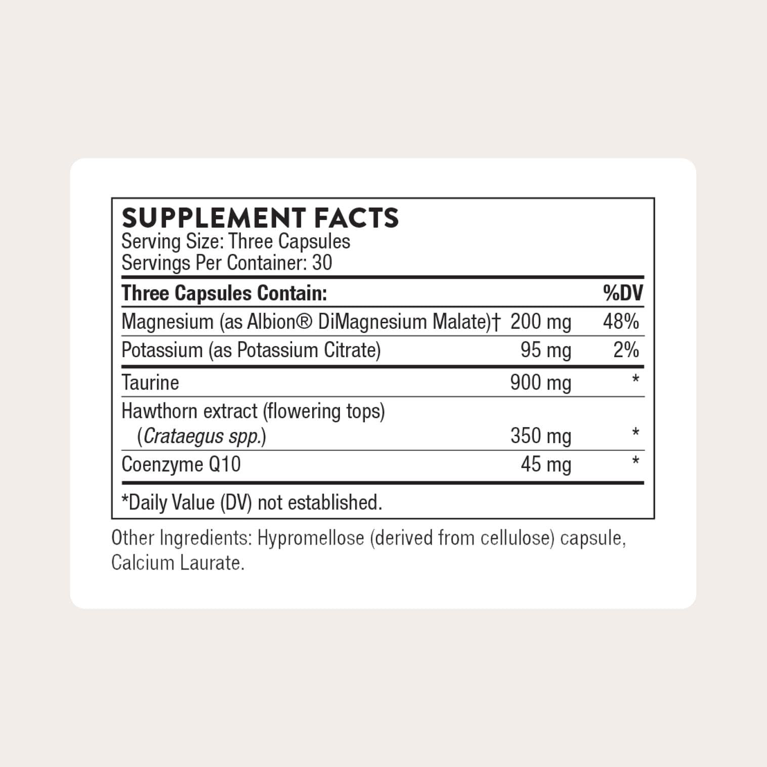 CoQ10 for cardiovascular support