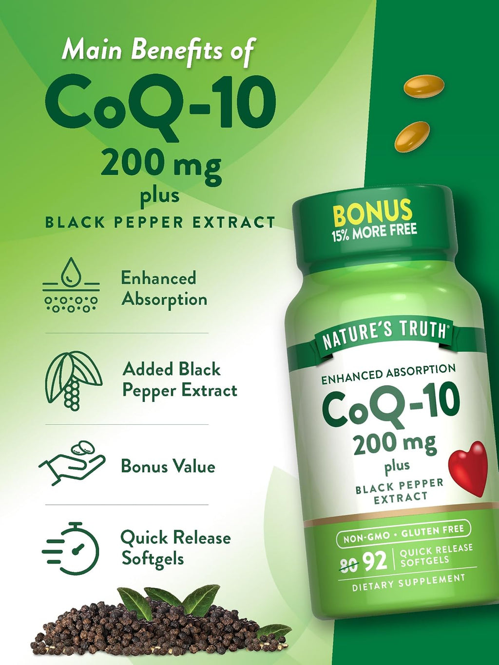 CoQ10 for cellular energy production