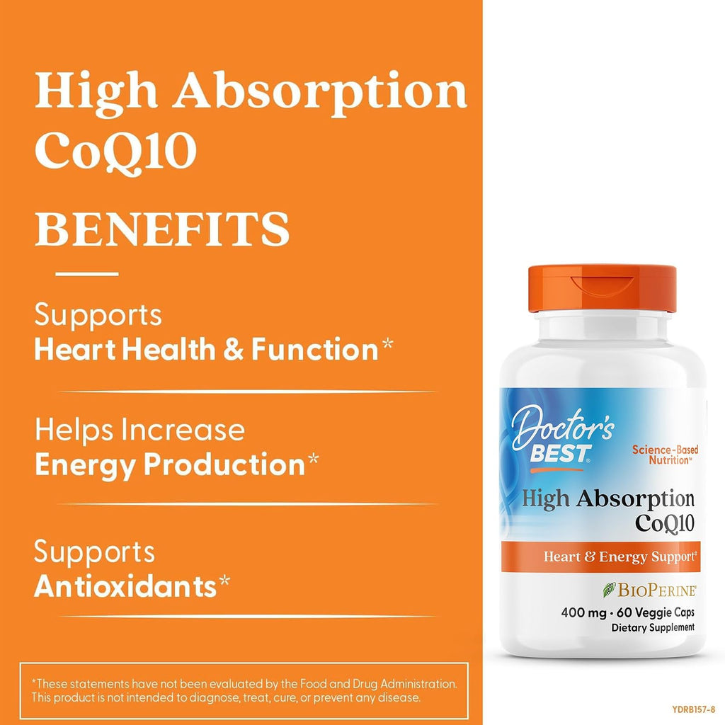 CoQ10 for heart health support