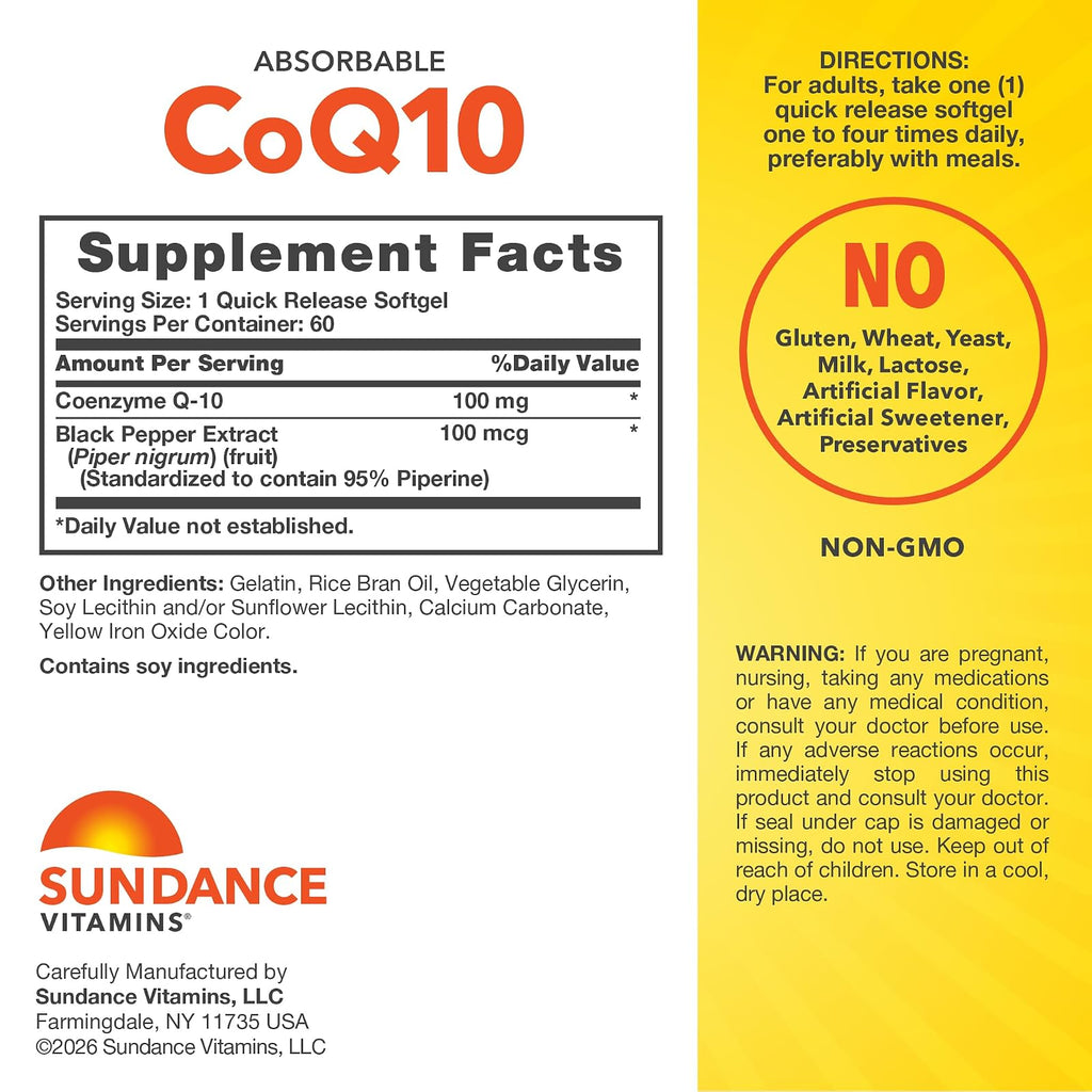 CoQ10 for heart health support