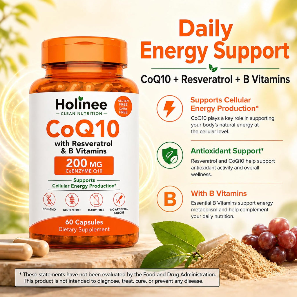 CoQ10 for heart health support