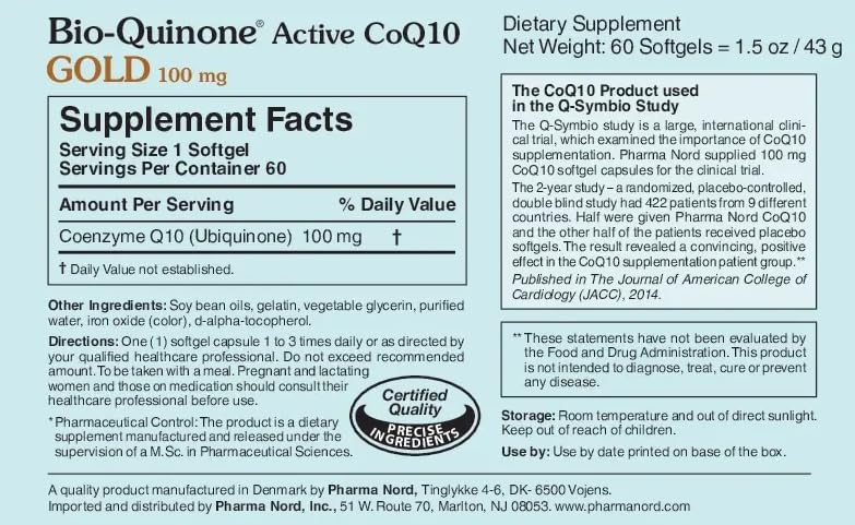 CoQ10 for improved exercise performance