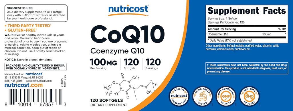 CoQ10 for overall wellness