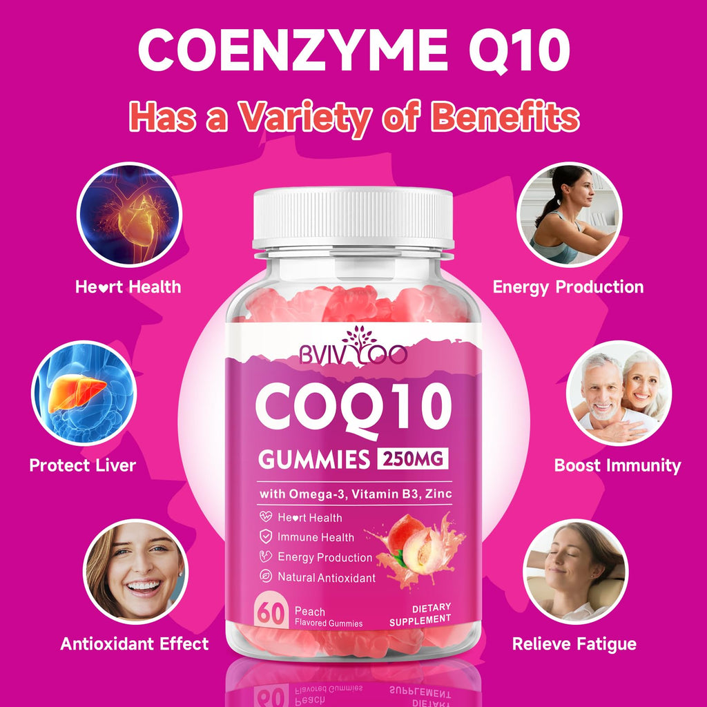 coq10 gummies for antioxidant support