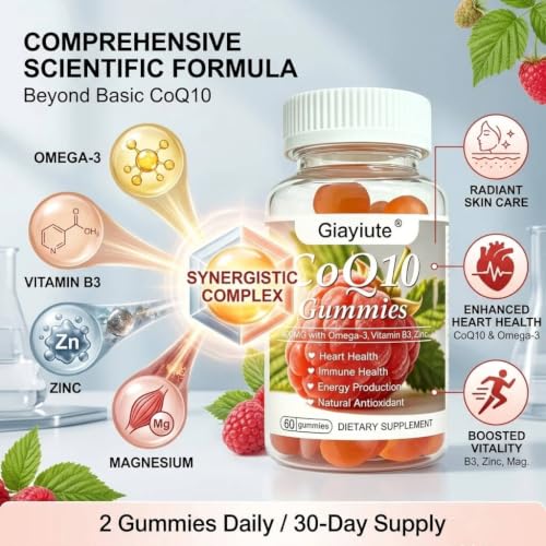 CoQ10 gummies for antioxidant support