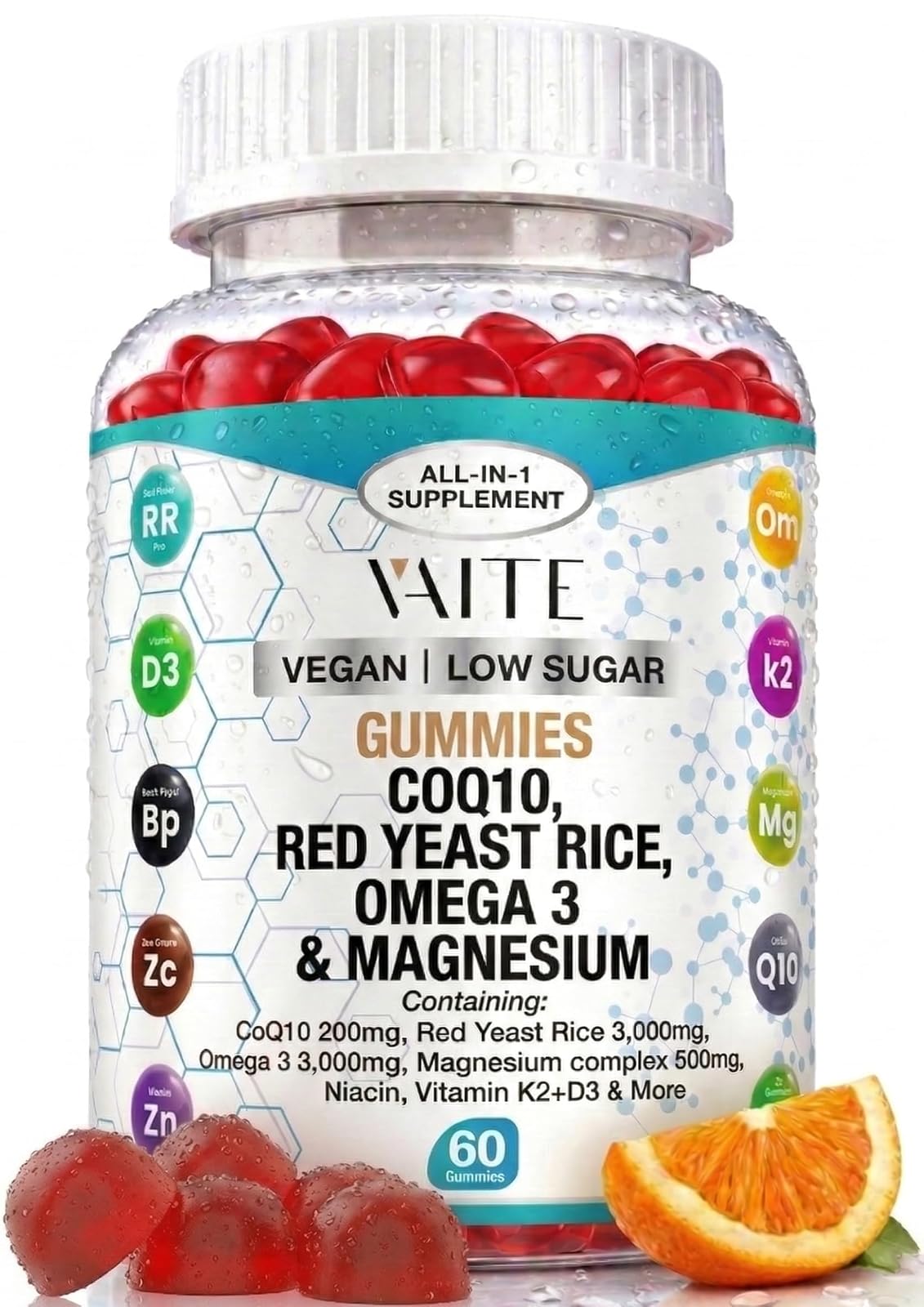 CoQ10 gummies for heart health