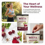 CoQ10 infused beet chews