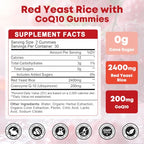 CoQ10 infused red yeast rice