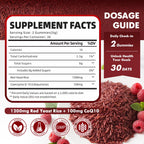 CoQ10 infused red yeast rice