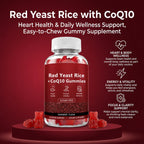 CoQ10 infused red yeast rice