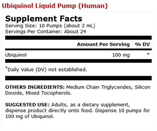 CoQ10 liquid for heart health