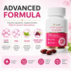 CoQ10 softgels for cellular energy