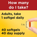 CoQ10 softgels for cellular energy