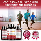 CoQ10 softgels for daily wellness