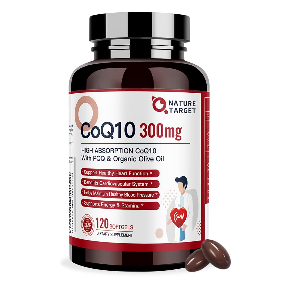 coq10 softgels for heart health