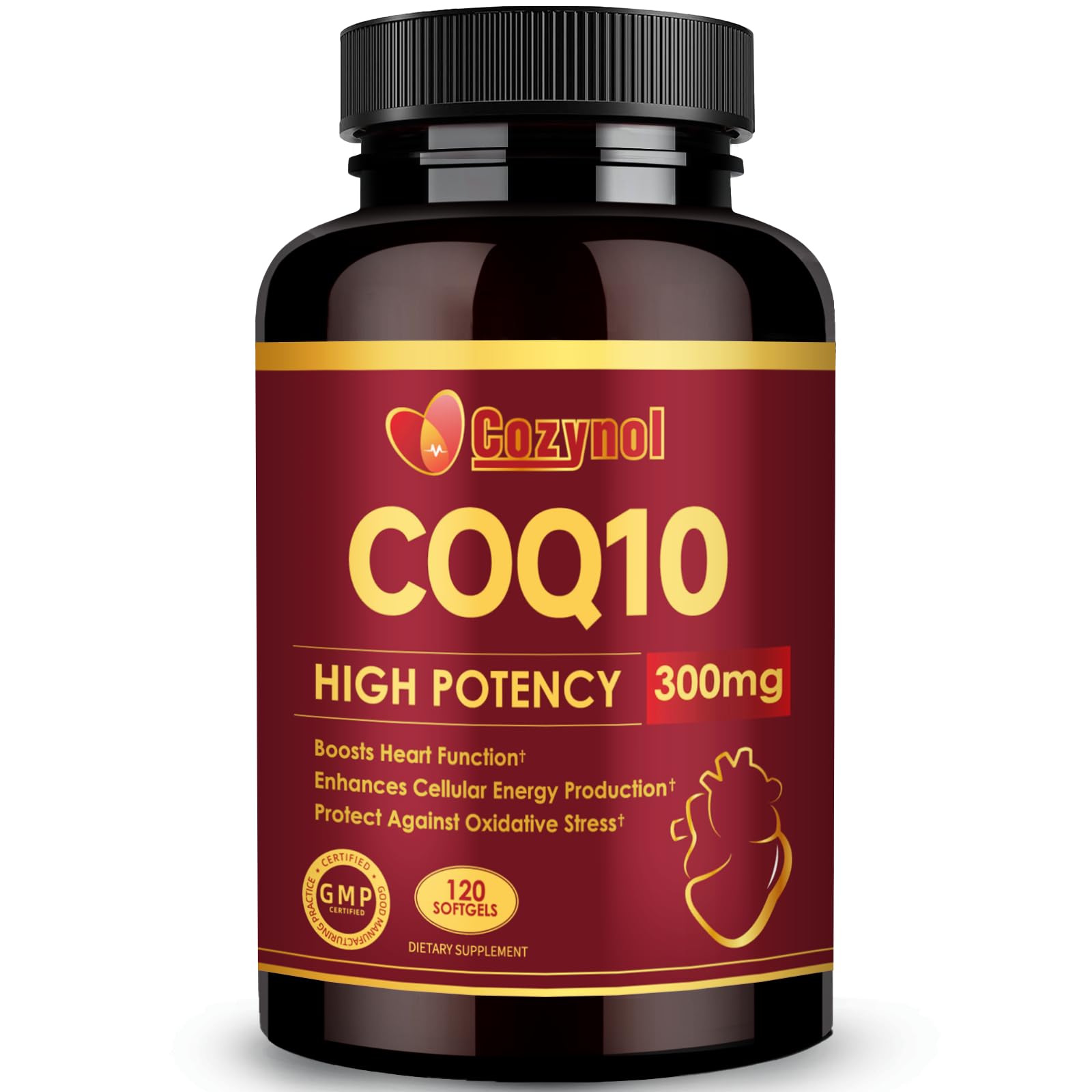 coq10 softgels for heart health
