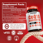 CoQ10 softgels for heart health