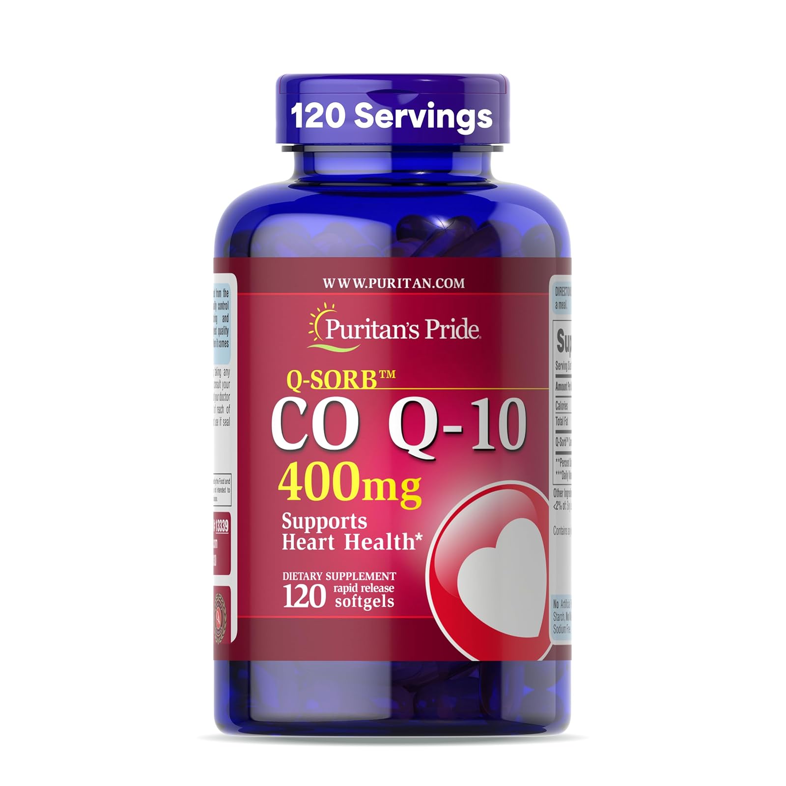 coq10 softgels for heart health