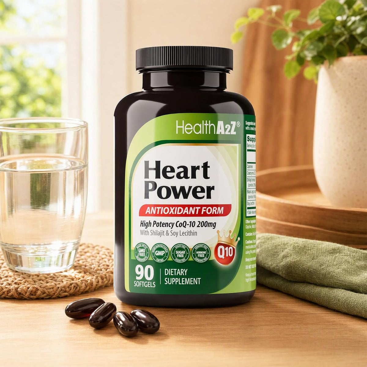 coq10 softgels for overall vitality