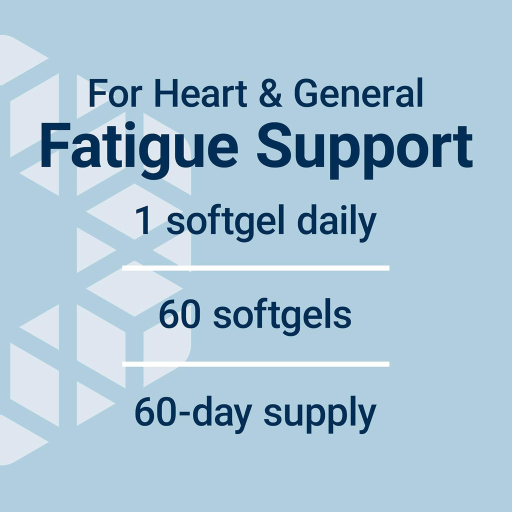 coq10 softgels for overall wellness