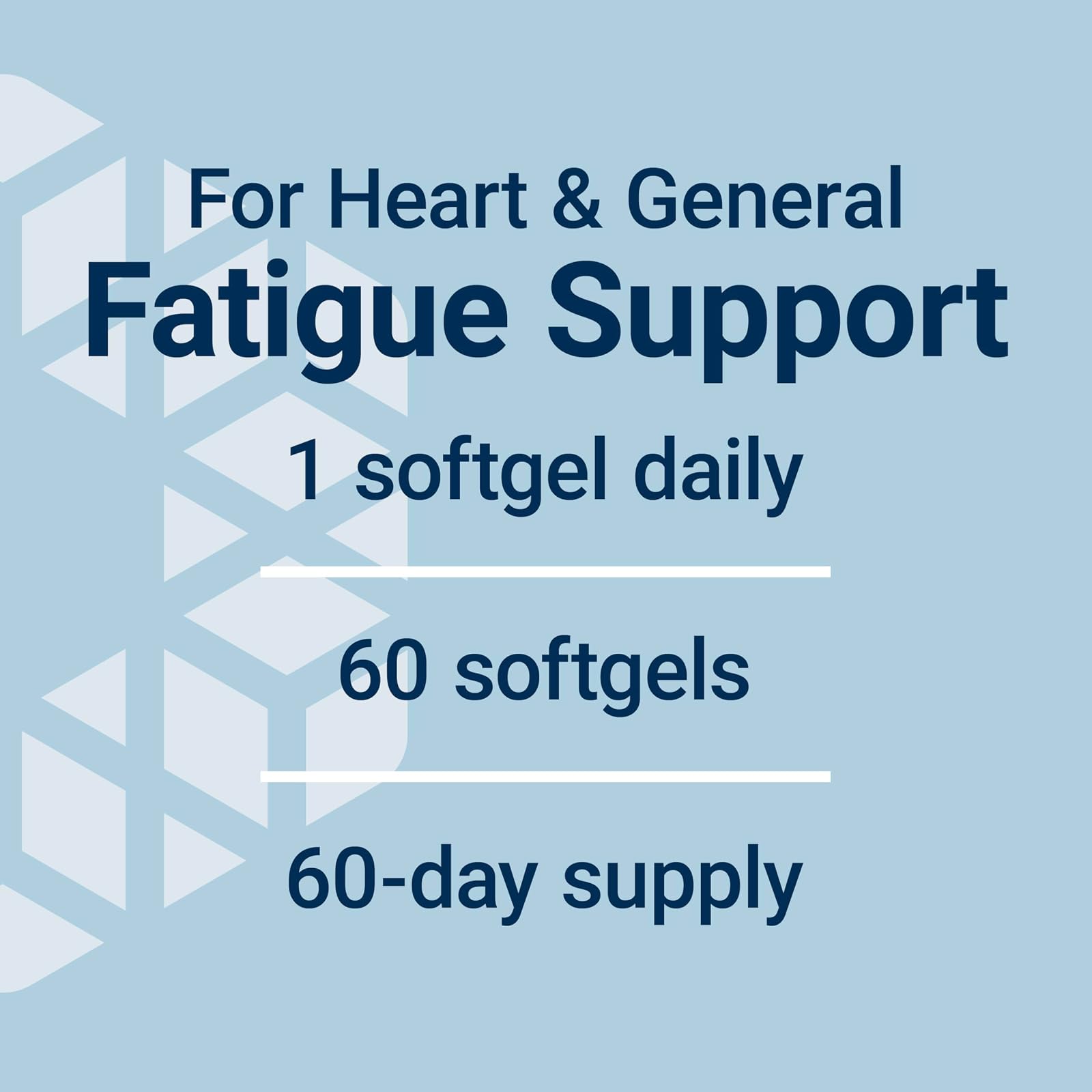 coq10 softgels for overall wellness