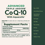 CoQ10 softgels for overall wellness