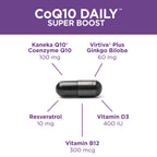 CoQ10 softgels for women's health