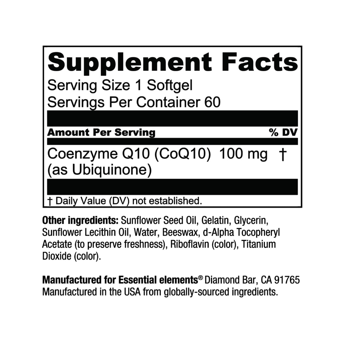 coq10 supplement for active lifestyle