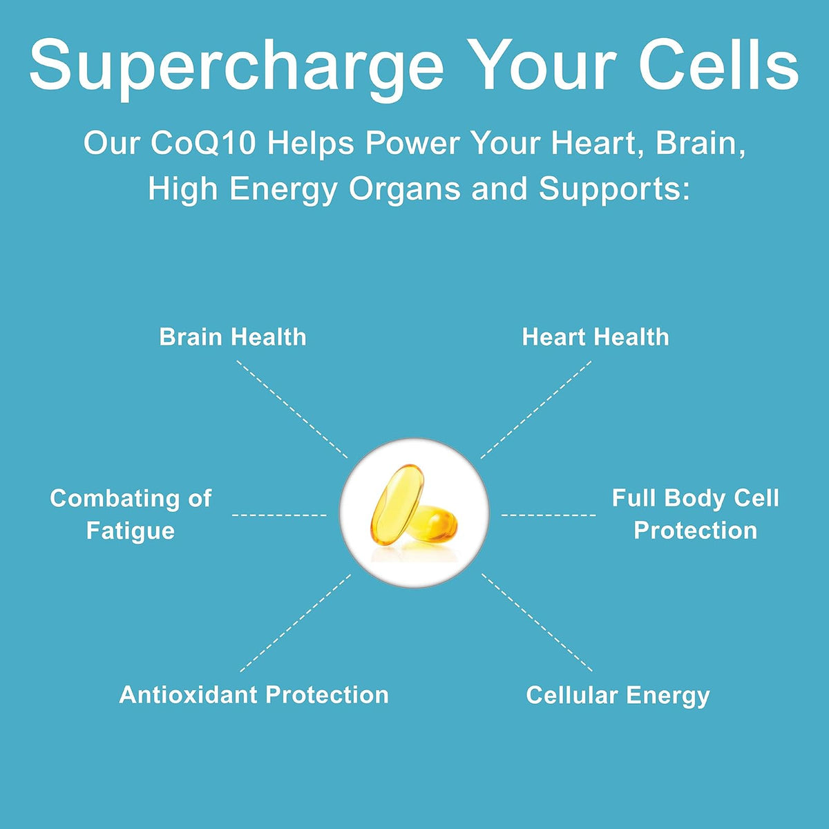 CoQ10 supplement for active lifestyle