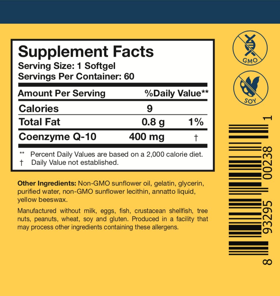 coq10 supplement for active lifestyles