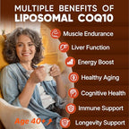 CoQ10 supplement for antioxidant protection