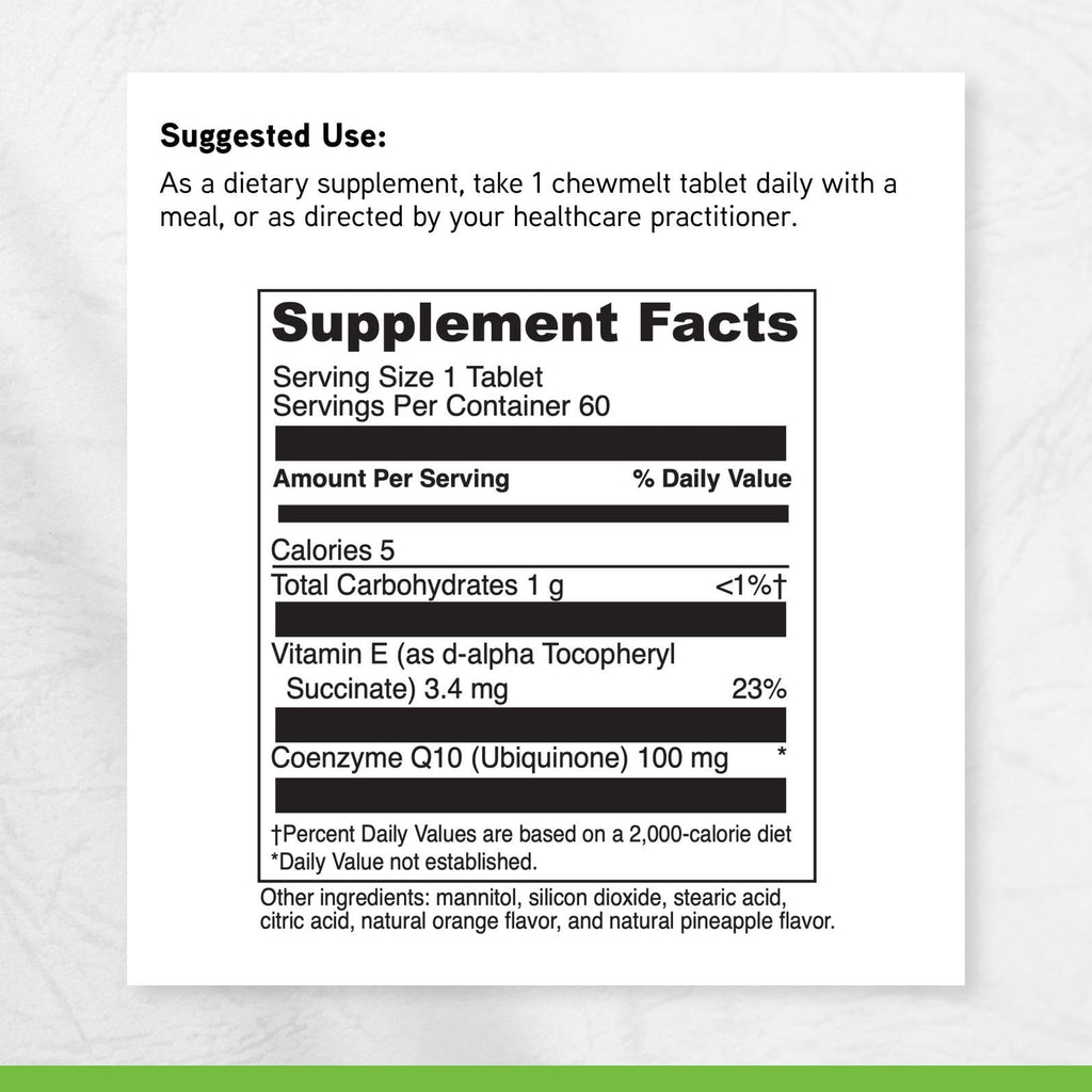 coq10 supplement for antioxidant support