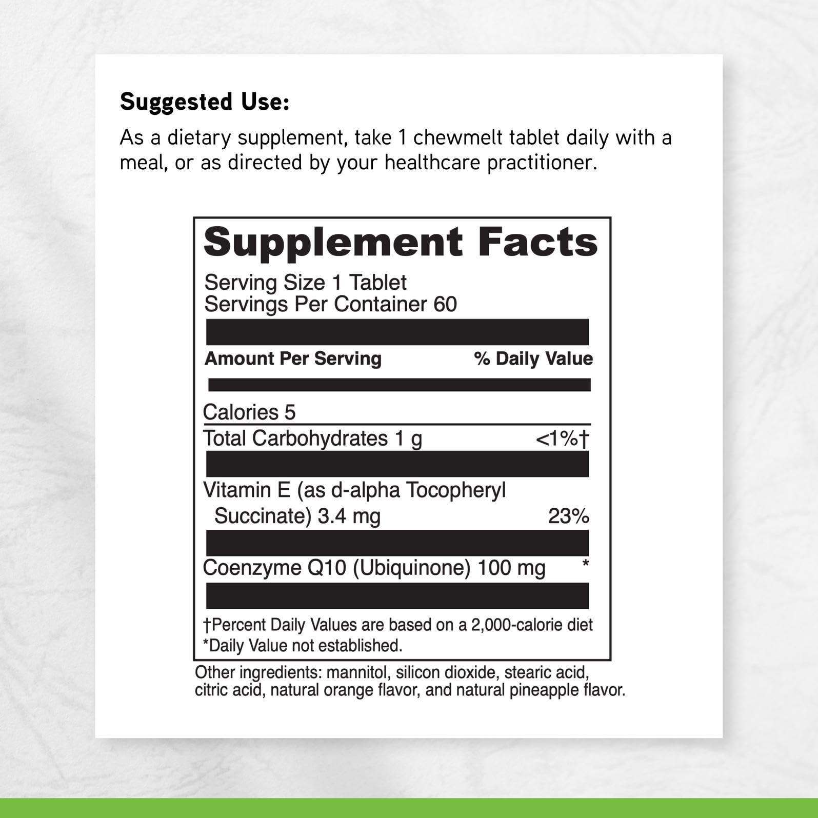 coq10 supplement for antioxidant support