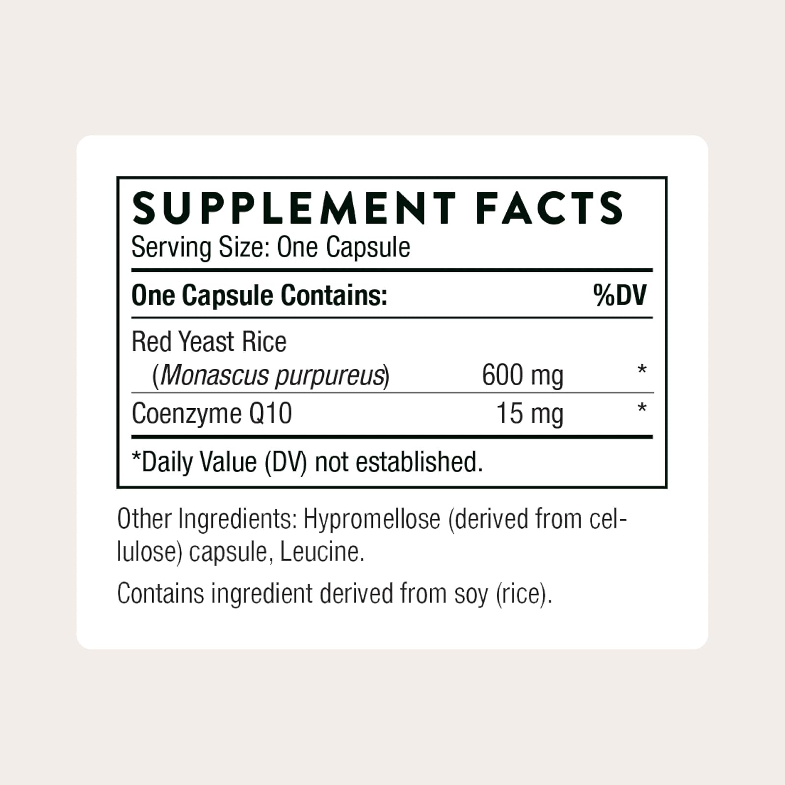 CoQ10 supplement for heart health