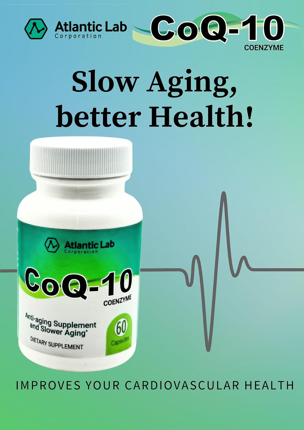 CoQ10 supplement for overall wellness